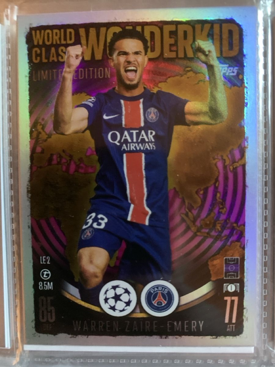 Topps Warren Zaire-Emery Wonderkid LE2, Paris 53 (Neu (gemäss ...