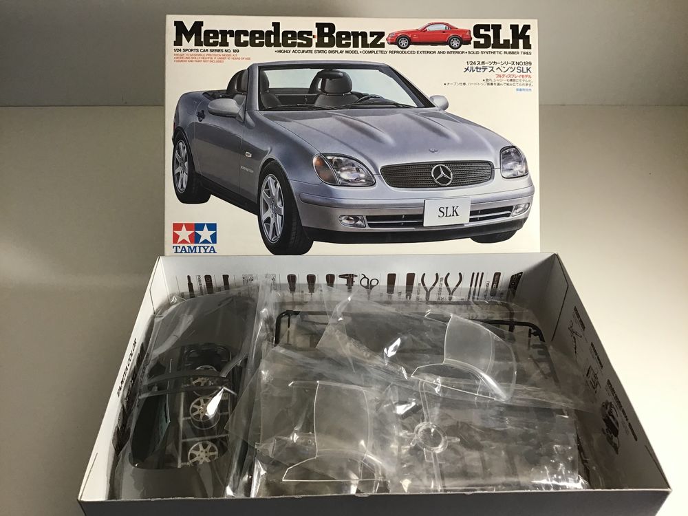 Modellbausatz Auto Mercedes Benz SLK 1:24 Tamiya (Neu und originalverpackt) in Hombrechtikon für ...
