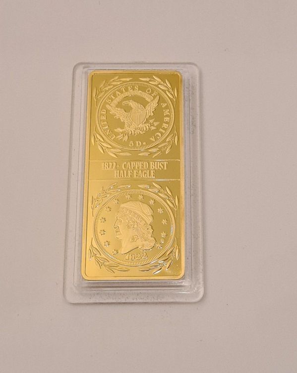 XXL-1822 Capped Bust Half Eagle - ab 1.- (Neu und originalverpackt) in ...