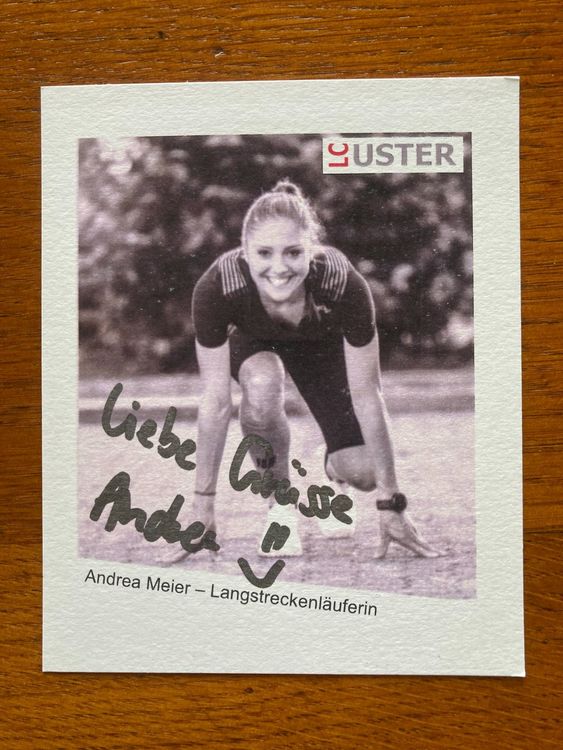 Andrea Meier / orig. AK (Neu (gemäss Beschreibung)) in Lovens für CHF 5 – mit Lieferung auf ...