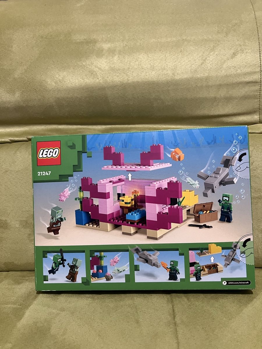 The Axolotl House Minecraft Lego original verpackt (Neu und ...