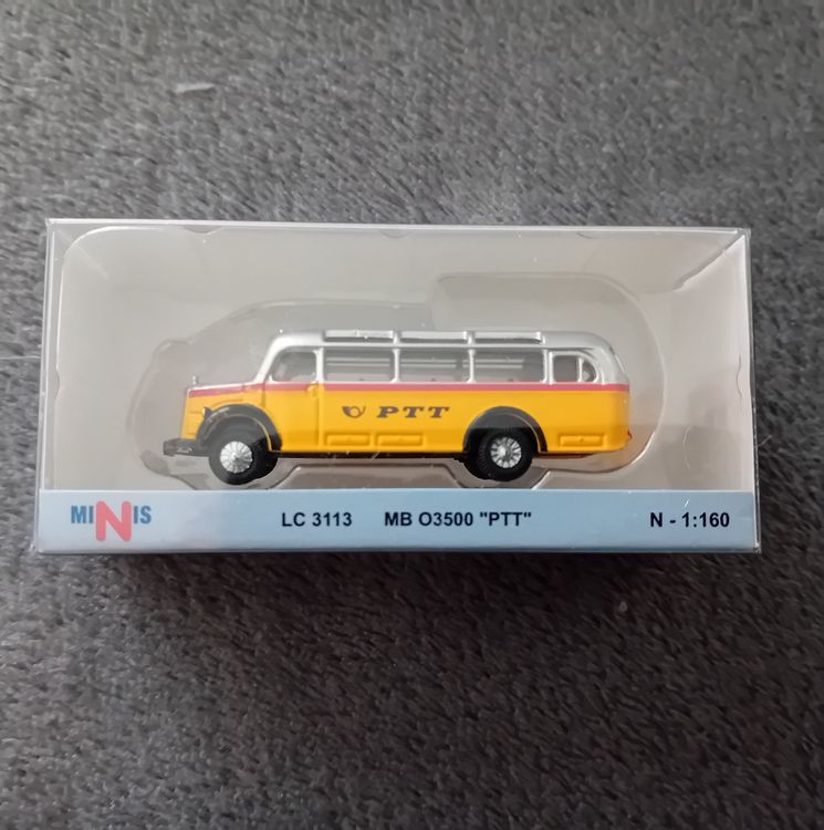Minis-Modell: Mercedes-Benz O3500 PTT-Bus, LC3113, Rarität! (Neu ...