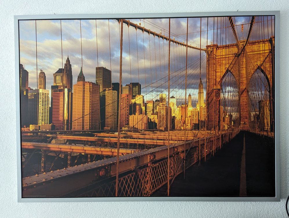 Brooklyn Bridge Wandbild 140x100cm | Kaufen auf Ricardo