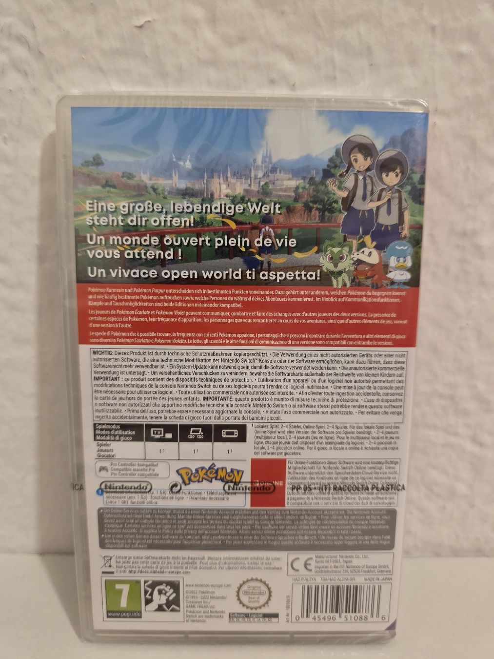 Nintendo Switch Game: Pokemon Purple - Brand New-Sealed (Neu und ...