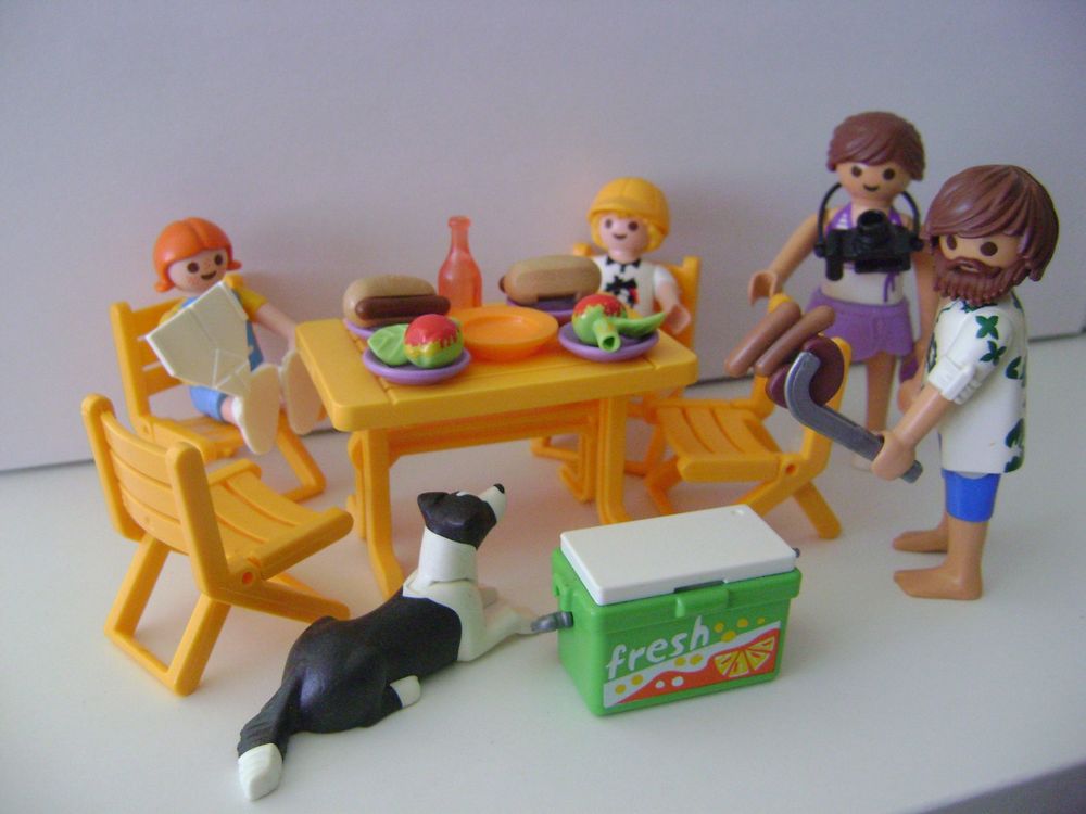 Playmobil - Camping-Familie / Picknick (Neu (gemäss Beschreibung)) in ...