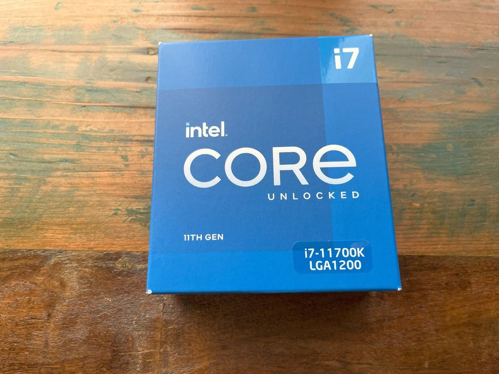 Intel i7-11700k (Neu und originalverpackt) in für CHF 150 – mit ...