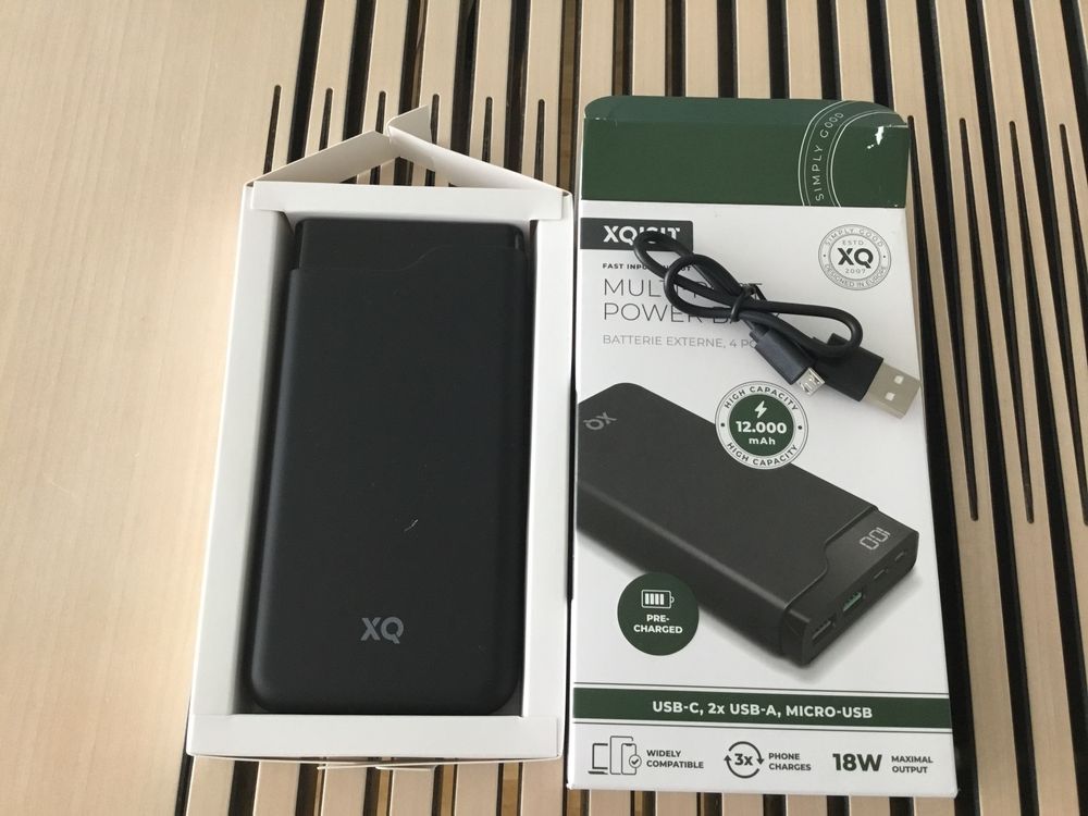 XQ Powerbank 12.000 mAh USB-C Schnellladung 18W (Neu und originalverpackt) in Schlieren für CHF ...