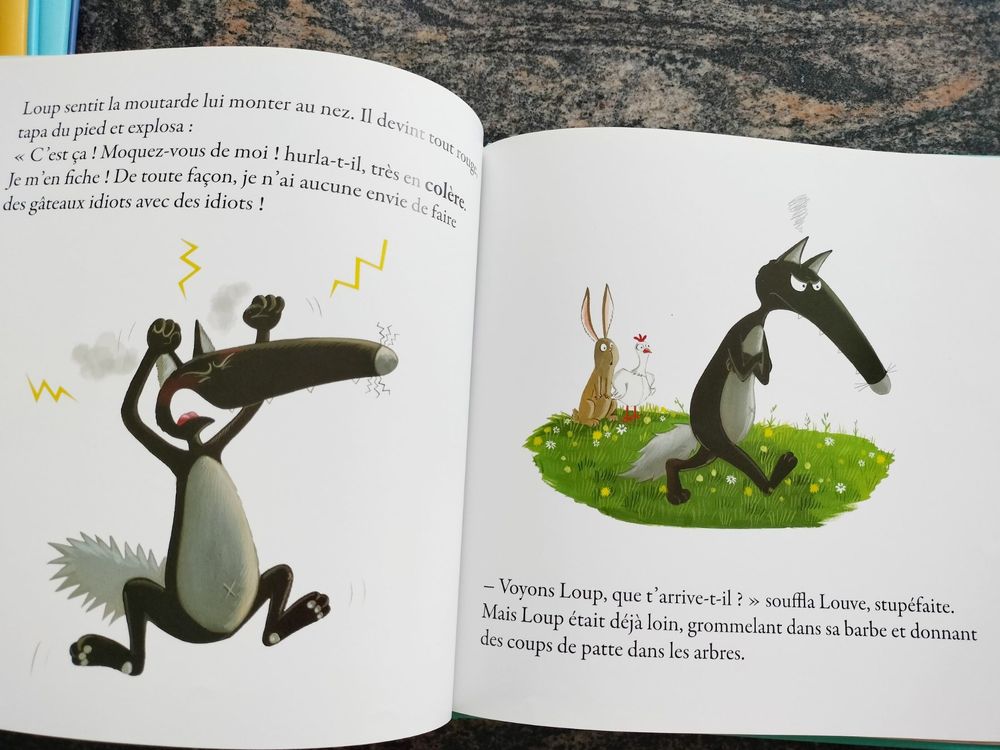 Le loup qui apprivoisait ses émotions (grand format) dès 3a (Neuf (Voir ...