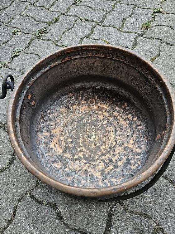 Chaudron en cuivre (D'occasion) à Sion pour CHF 80 – retrait uniquement ...