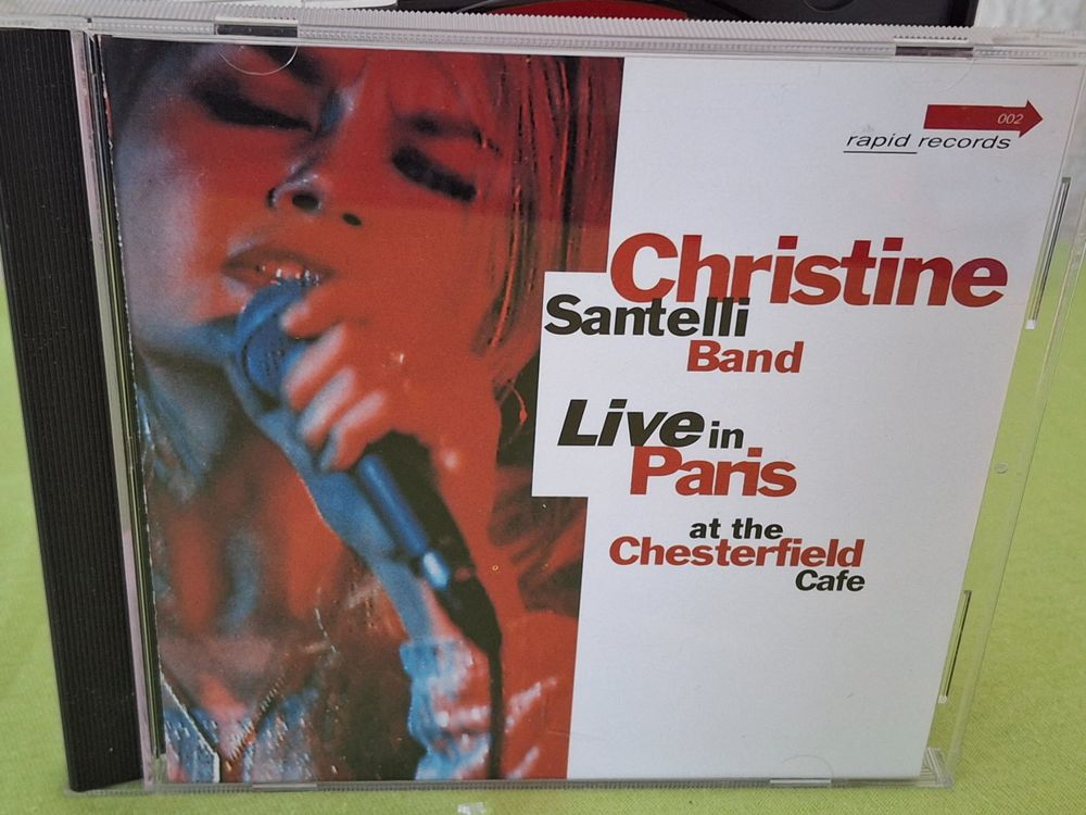 CD Christine Santelli - Band - Live in Paris Blues-Rock🎧 (Gebraucht) in ...