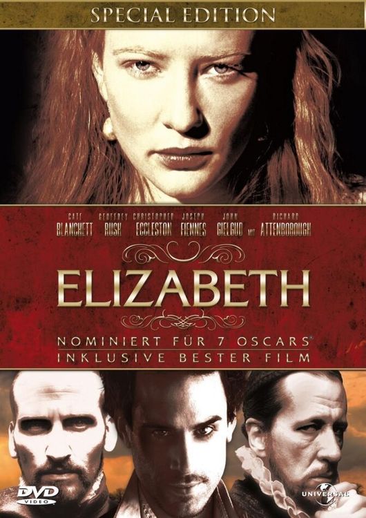 Elizabeth (1998) (Special Edition) DVD mit Cate Blanchett T8 | Kaufen ...