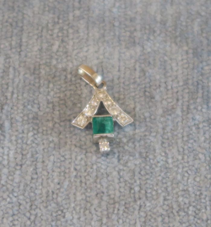 Anhänger "Tanne", Gold 585 | Kaufen auf Ricardo