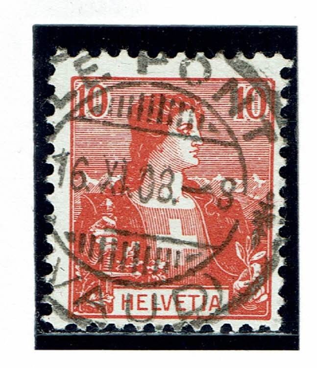 REID2/Helvetia 104 Vollstempel Le Pont VD (Gebraucht) in Neuchâtel für CHF 2 – mit Lieferung auf ...