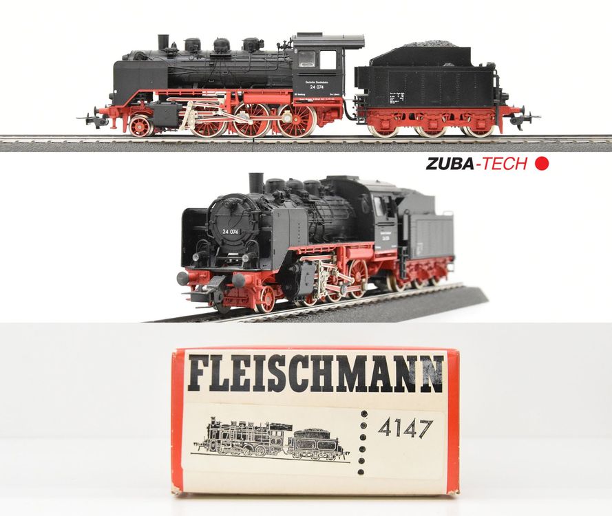 Fleischmann 4147 Dampflok BR 24 der DB H0 GS Analog mit OVP (Gebraucht) in St. Gallen für CHF 32 ...