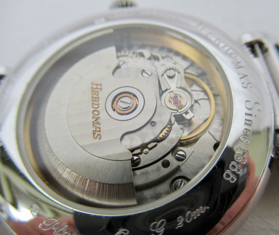 Uhr Hebdomas Automatic Argent 925 mit Croco Calf (Gebraucht) in Bern ...
