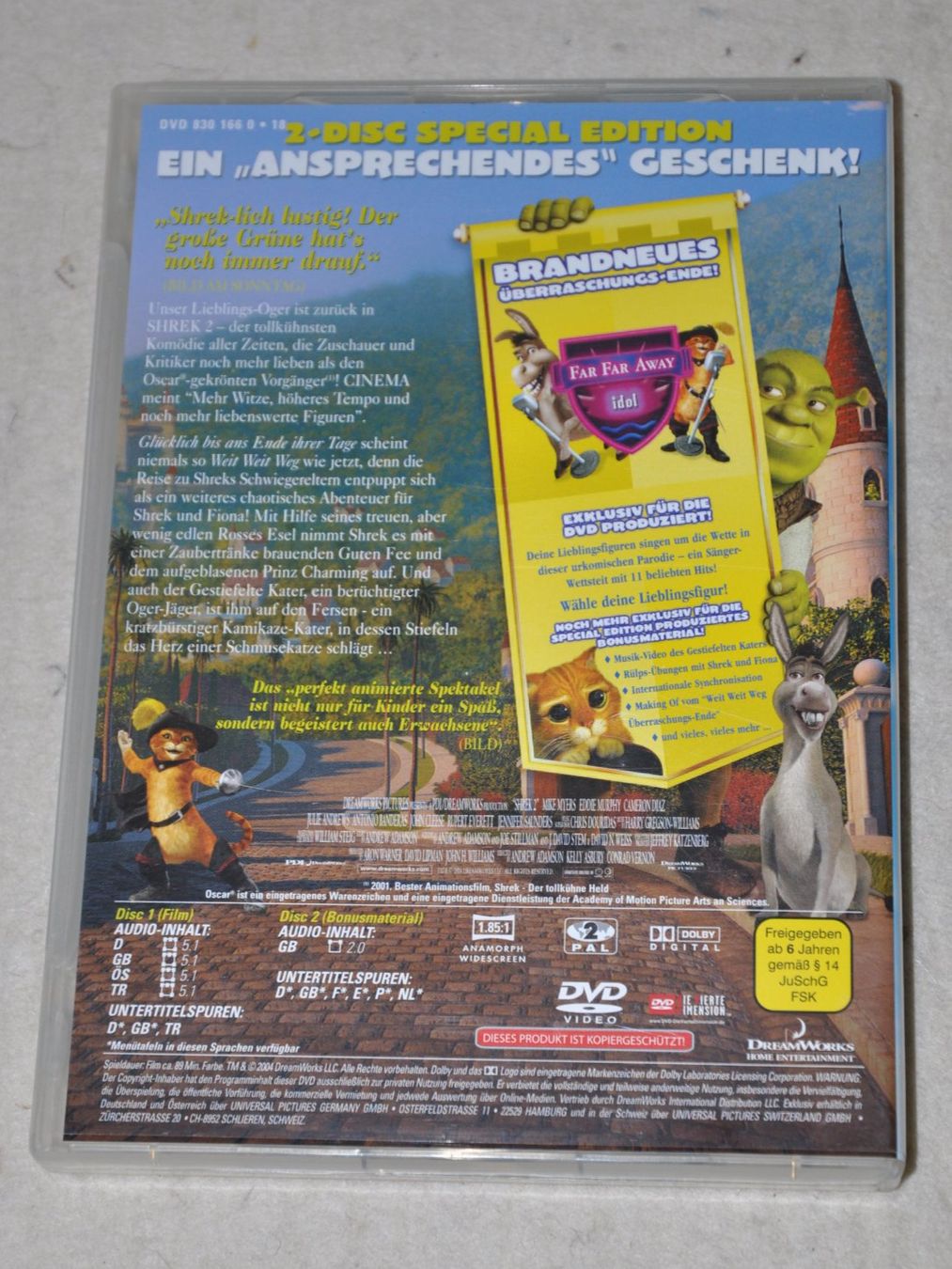 DVD Shrek 2 - Filmklassiker für die ganze Familie! (Gebraucht) in Boll ...