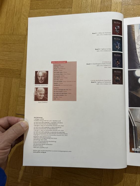 Meta-Barone: Die Kaste 2 - Aghnar & Oda, Comic Top! (Gebraucht) in ...