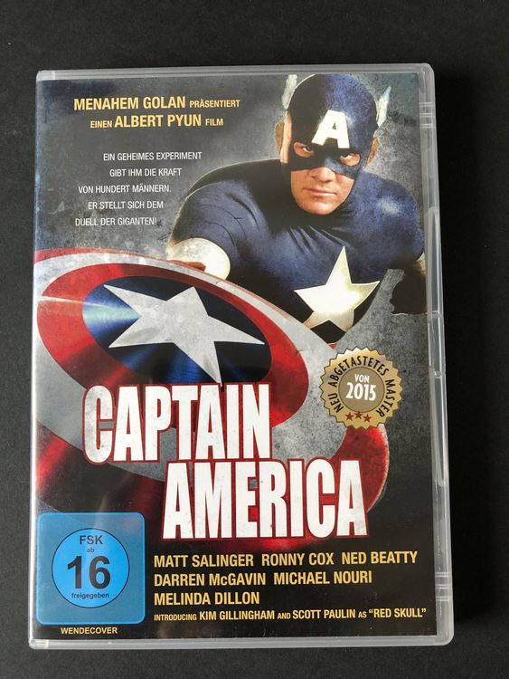 Captain America (1990) - DVD Remastered (Gebraucht) in Bern für CHF 8.9 ...