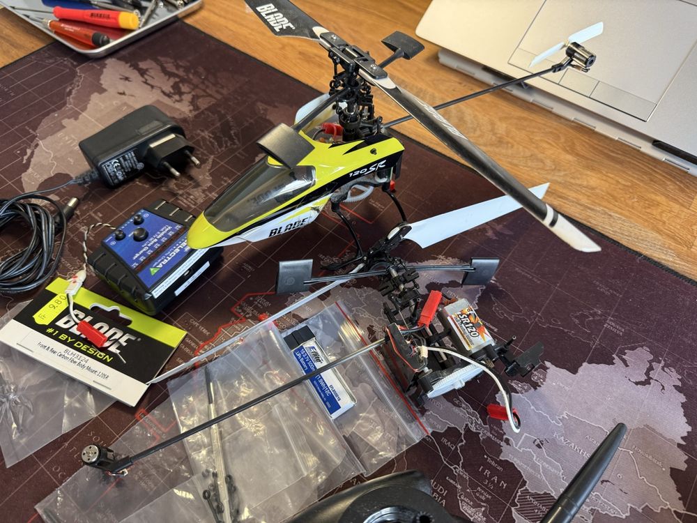 Blade 120 SR Helikopter Set - RC Heli mit Zubehör (Gebraucht) in ...