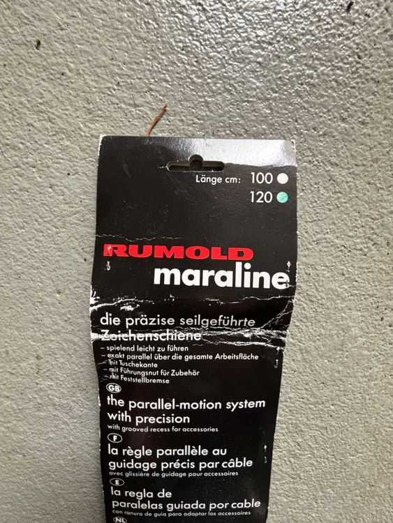 Neue Maraline Zeichenschine, Länge 100 cm, komplett! (Neu und ...