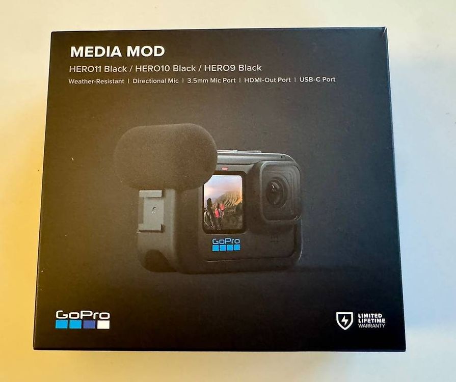 GoPro Media Mod, neu, ungeöffnet (Gebraucht) in Zürich für CHF 60 – nur ...