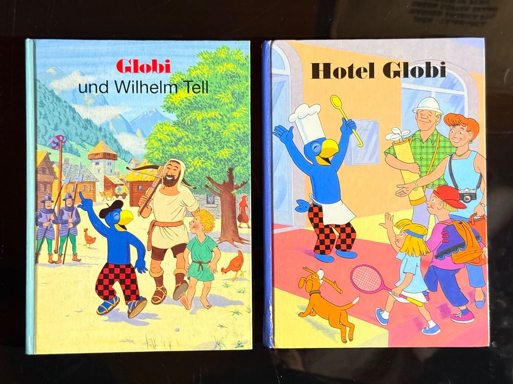 2 Globi-Bücher: Wilhelm Tell & Hotel Globi! (Neu (gemäss Beschreibung ...