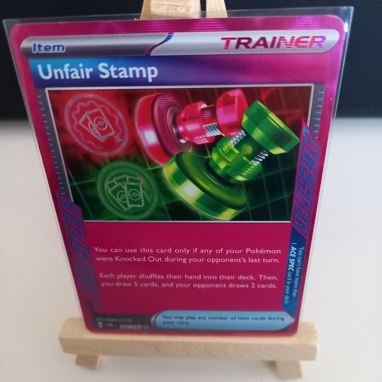 Unfair Stamp (165/167) -Twilight Masquerade - Ev.6 - EN (Neu (gemäss ...