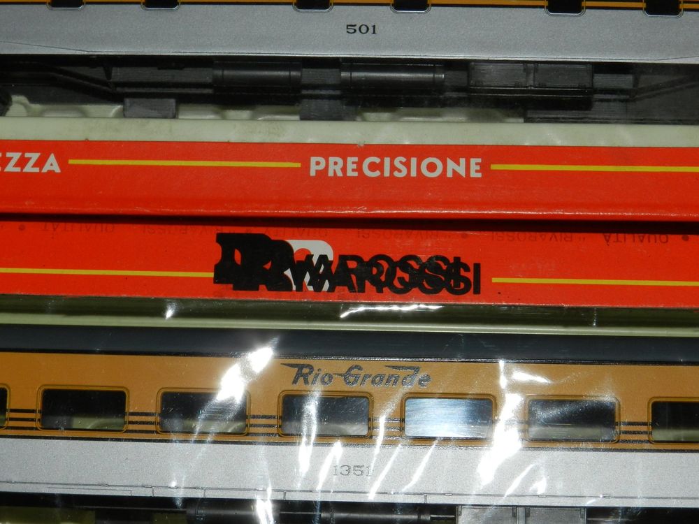 Rivarossi H0 GL Set 3 PW der Rio Grande 1930 (Neu und originalverpackt ...