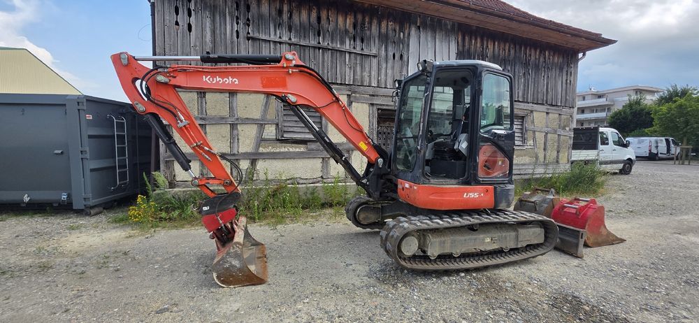Bagger Kubota 55-4 (Gebraucht) in Lengwil für CHF 25000 – nur Abholung auf Ricardo kaufen
