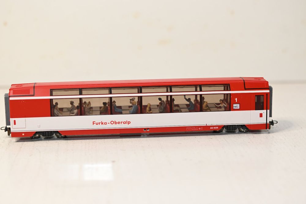 Furka-Oberalp Panoramawagen AS4028 Bemo H0m (Gebraucht) in Laupen ZH für CHF 41 – mit Lieferung ...