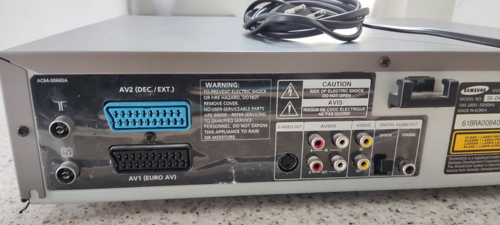 SAMSUNG VHS-Videorecorder (Gebraucht) in Schongau für CHF 120 – mit ...
