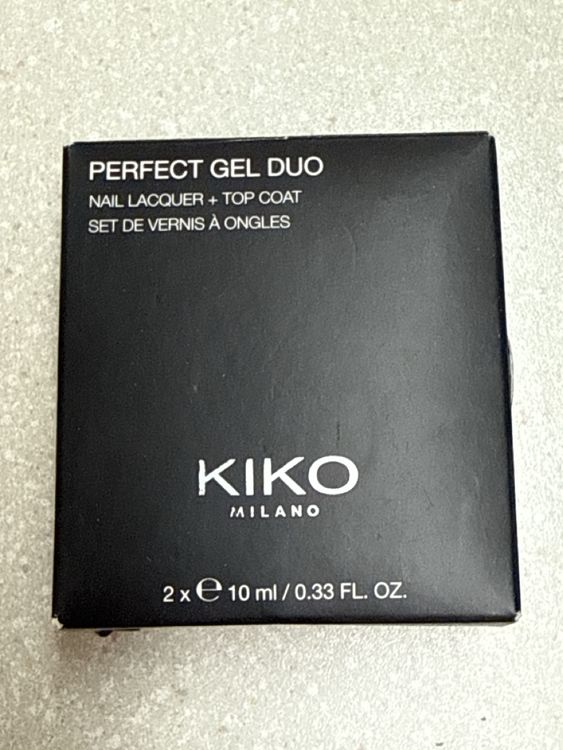 Kiko Milano Perfect Gel Duo Nagellack+Top Coat - Neu! (Neu und ...