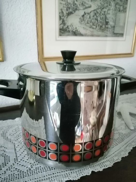 Sigg Chromstahlpfanne 22 hoch 18 cm mit Deckel (Gebraucht) in Wettingen für CHF 75.9 – mit ...