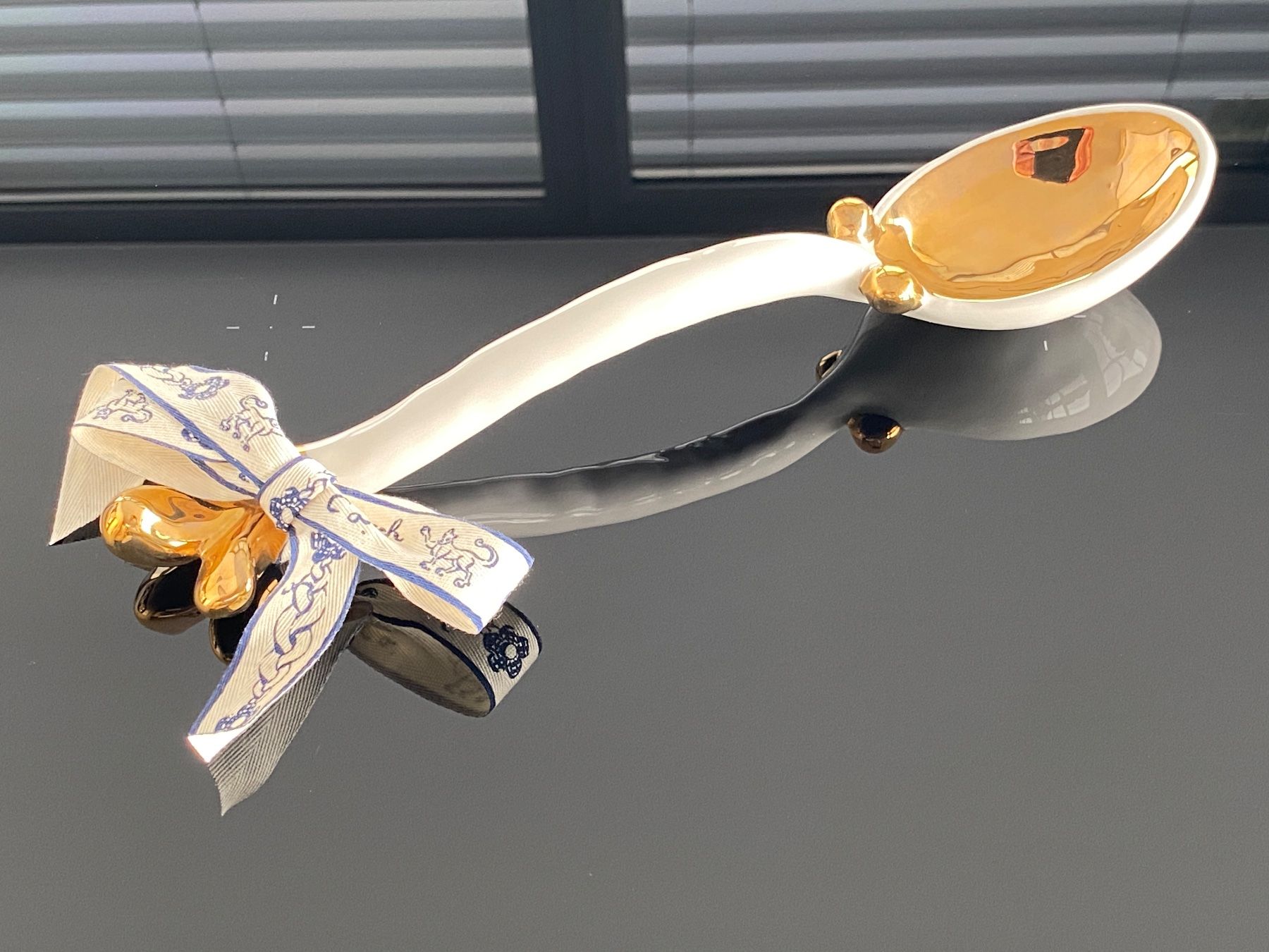 💫 Ines Boesch (enSoie) wunderschöner grosser Löffel (Neu (gemäss ...