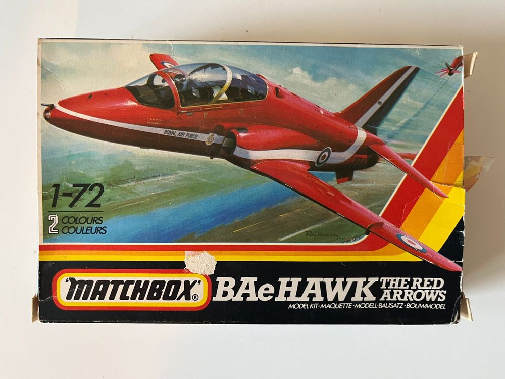Matchbox 1/72: BAeHawk The Red Arrows T.Mk1 (Neu (gemäss Beschreibung ...