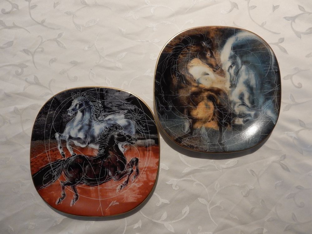 Rosenthal Porzellanteller/Die dynamischen Pferde | Kaufen auf Ricardo