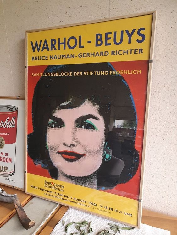 Warhol - Beuys - Gerhard Richter Plakat (Gebraucht) in Tafers für CHF 800 – mit Lieferung auf ...