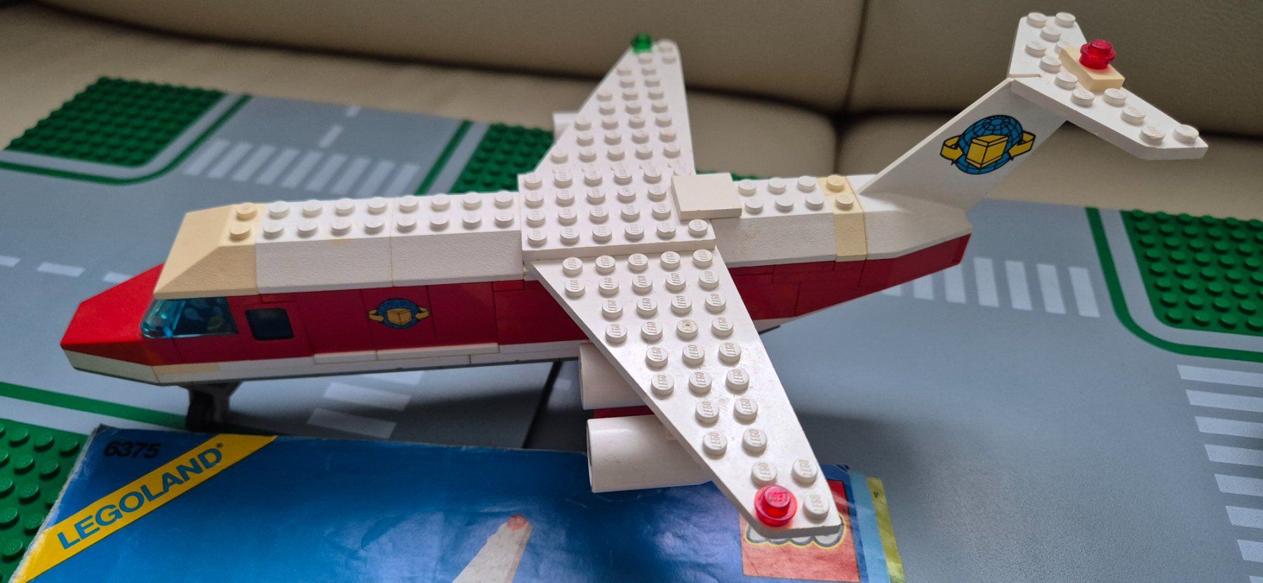 Lego 6375 und 6368 Flugzeuge, Bodenplatten 1985-93 Vintage (Gebraucht ...