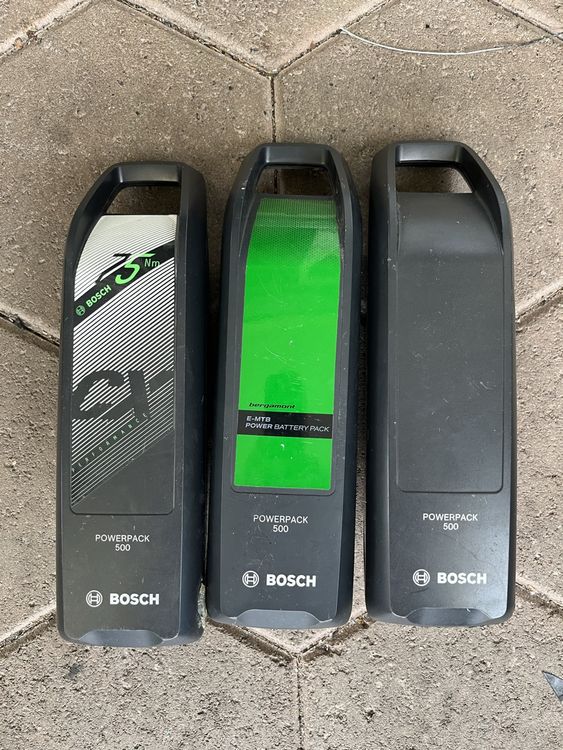 3 Bosch PowerPack Akku 500Wh (Defekt) in Oberentfelden für CHF 188 – nur Abholung auf Ricardo kaufen