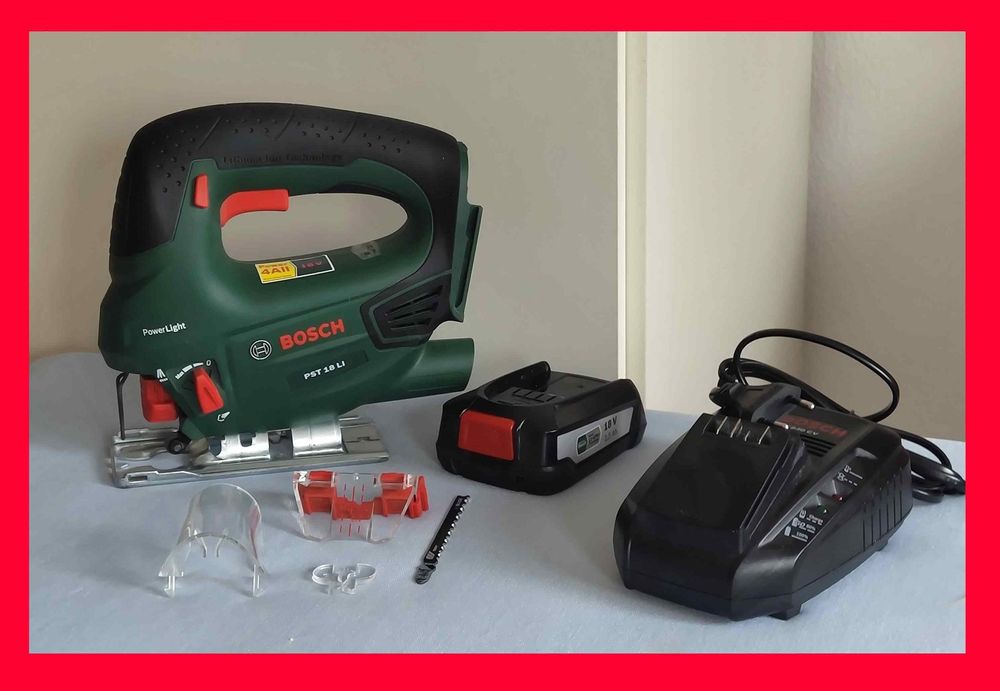 Bosch PST 18 LI Akku-Stichsäge 18V 2,5Ah mit Ladegerät (Gebraucht) in ...