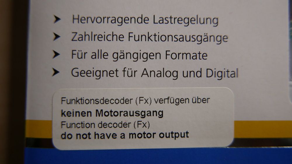 ESU 59610 Lok Pilot 5 Funktionsdecoder (Neu (gemäss Beschreibung)) in Herisau für CHF 22 – mit ...