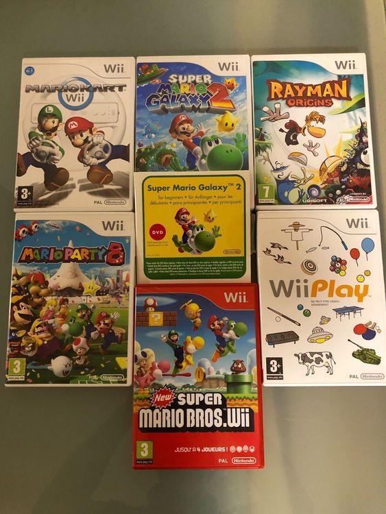 Wii Mario games Multi Language (Gebraucht) in Genève für CHF 88 – mit ...
