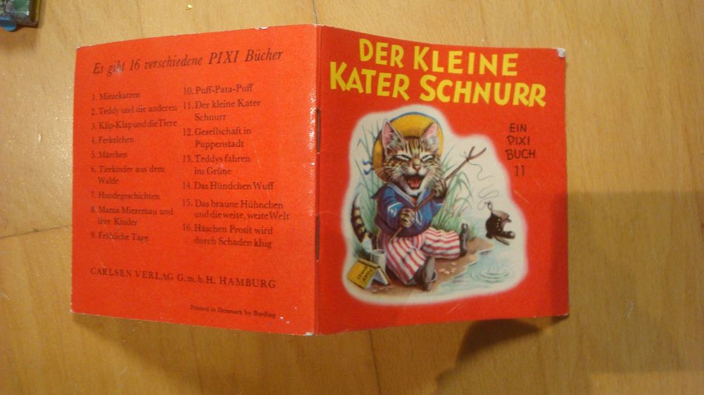 Pixi Buch 11 Der kleine Kater Schnurr 1954 (Gebraucht) in Münchenstein ...