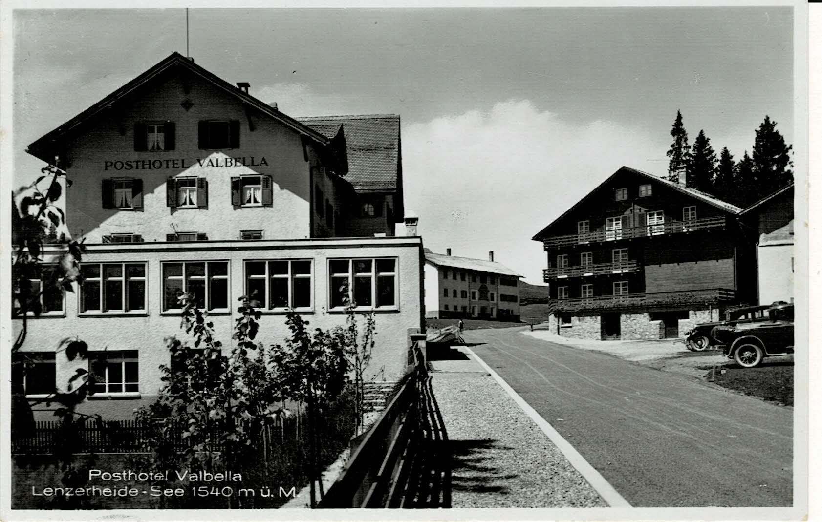 Posthotel Valbella Lenzerheide See Gr Gel 1935 Gebraucht In