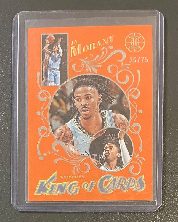 NBA Ja Morant 2021-22 Illusions King of Cards Numbered 25/75 | Kaufen ...