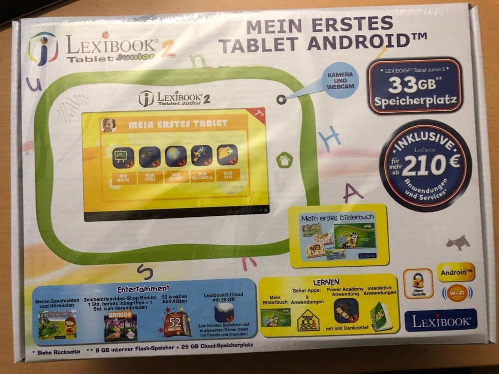 LEXIBOOK TABLET JUNIOR 2 | Kaufen auf Ricardo