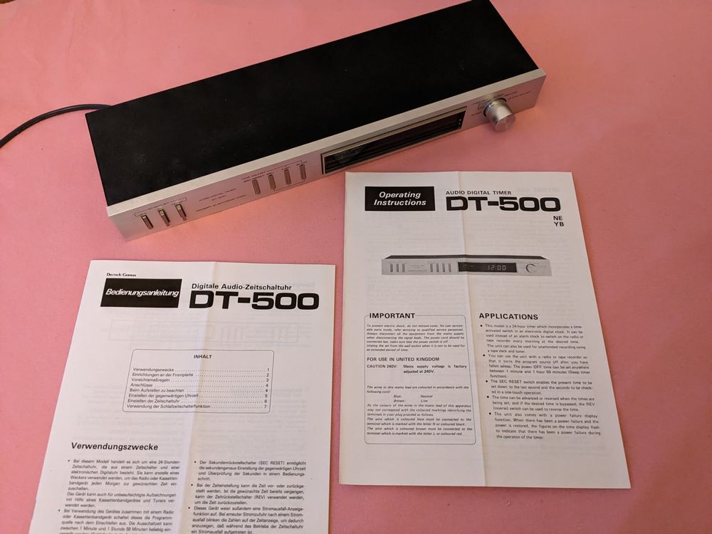 Pioneer DT-500 Digital Timer | Kaufen auf Ricardo
