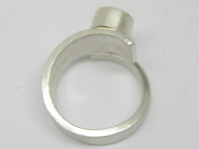 UNIKAT Karneol Ring Silber 999 + MP offen gedreht Gr. 57 (Neu (gemäss ...