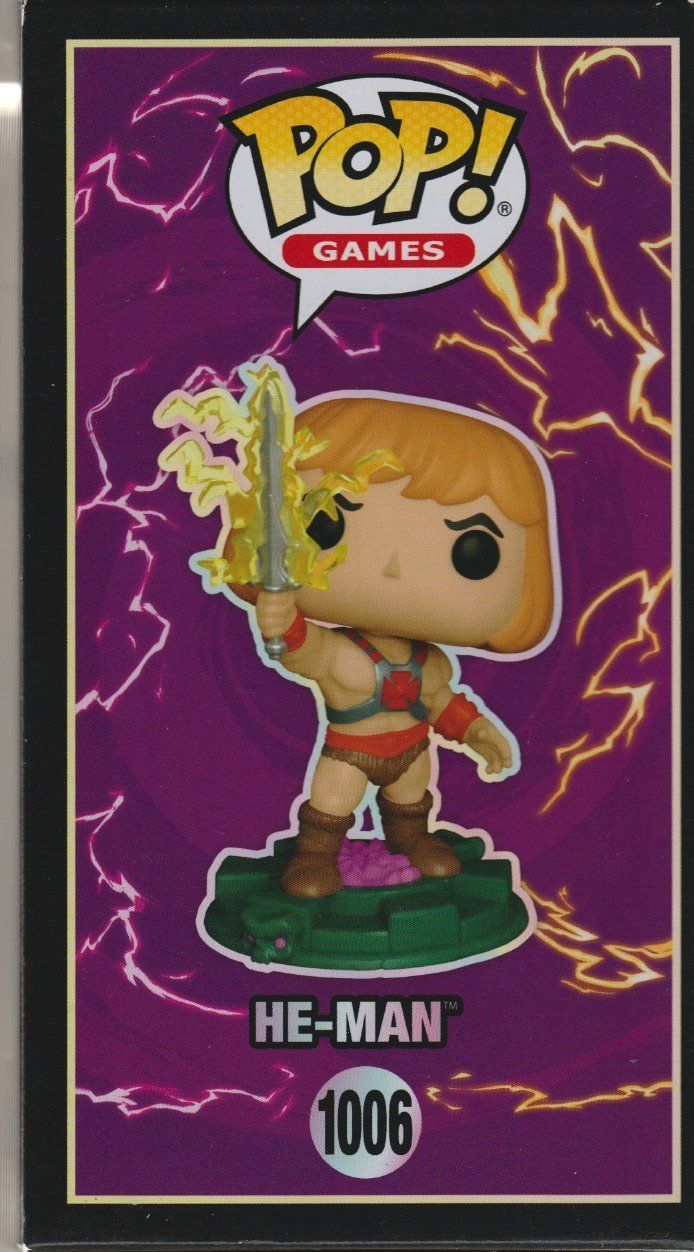 FUNKO POP! GAMES 1006 HE MAN - MASTERS OF THE UNIVERSE (Nuovo (secondo ...