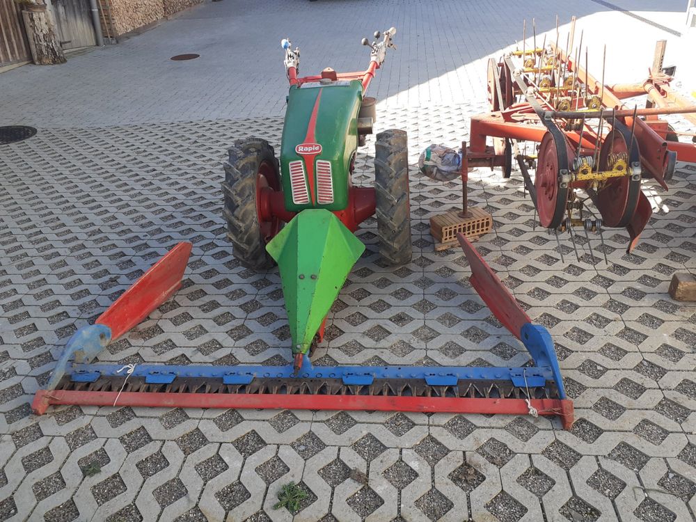 Rapid 606 mit Bandheuer und Messerbalken (Gebraucht) in Ottenbach für CHF 600 – nur Abholung auf ...
